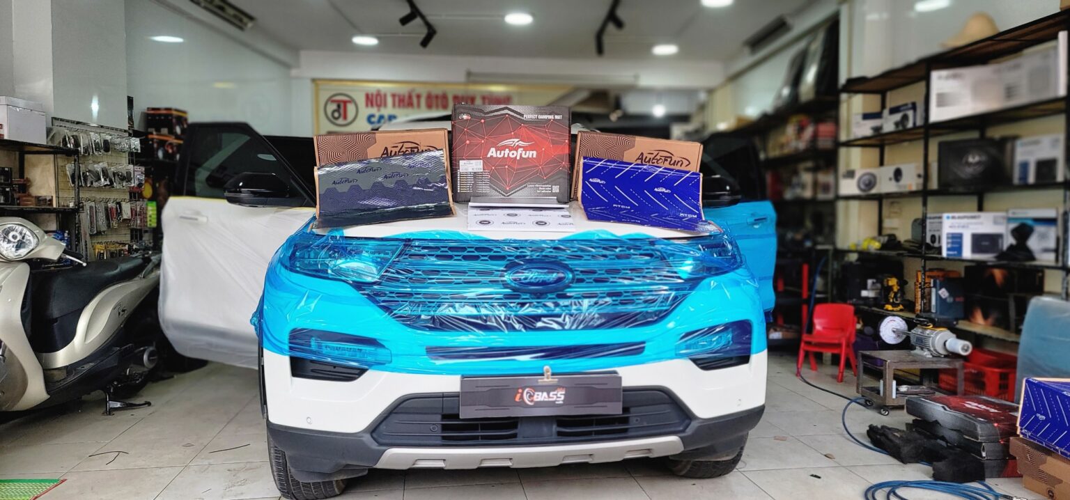 Gói chống ồn ô tô cho Ford Explorer 2023 - AutoFun made in Russia